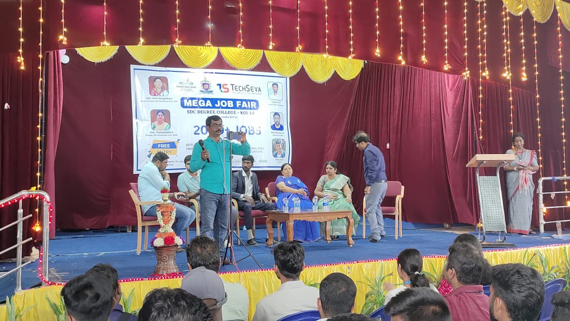 Job Fair at SDC KOLAR – SDC INSTITUTON